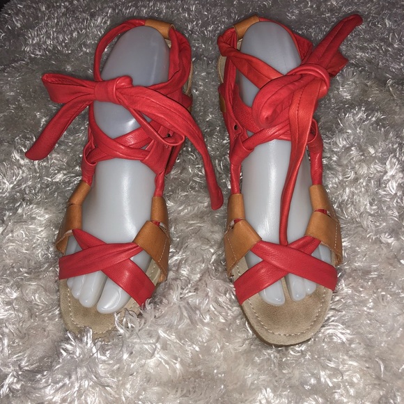 Kooba | Shoes | Kooba Wedge Wrap Sandals | Poshmark